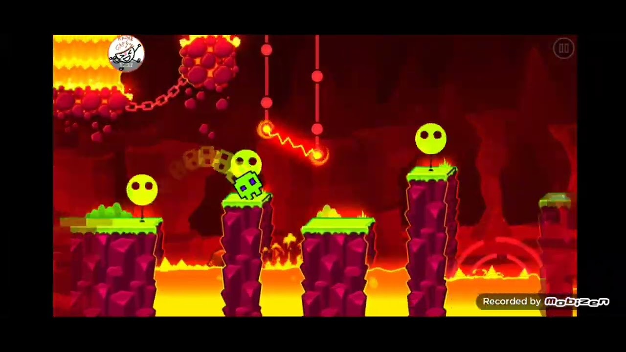 jugando y pasando niveles de geometry dash :D - YouTube