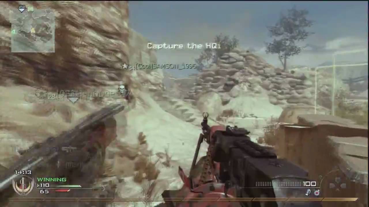 Modern Warfare 2 - Headquarters 4 (RPD - Afghan) - YouTube