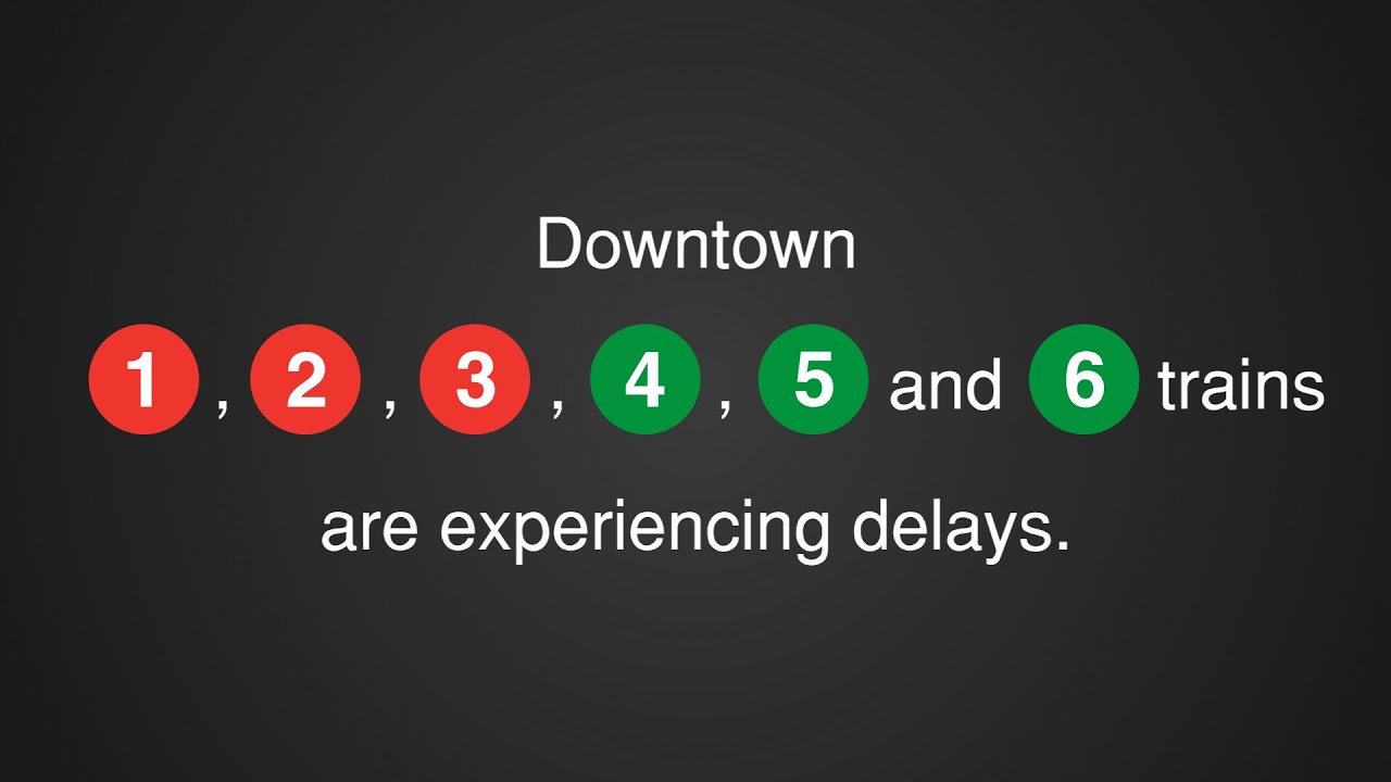 ᴴᴰ MTA Station Announcements: Downtown 1, 2, 3, 4, 5 and 6 trains ...