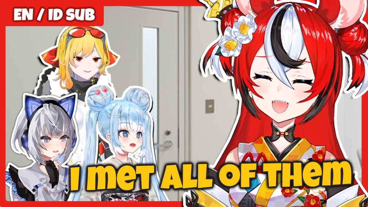 Bae met all the Holo ID gen 3 members【Hololive EN Sub】 - YouTube
