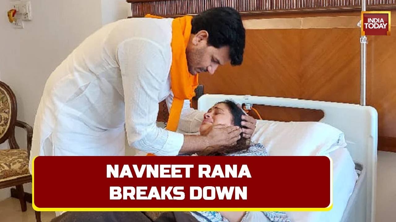 Navneet Rana Breaks Down In Hospital After Bail, Shares Emotional ...