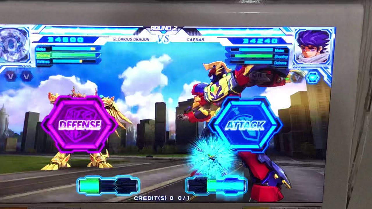 Hero of robots Caesar Vs. Glorious Dragon - YouTube
