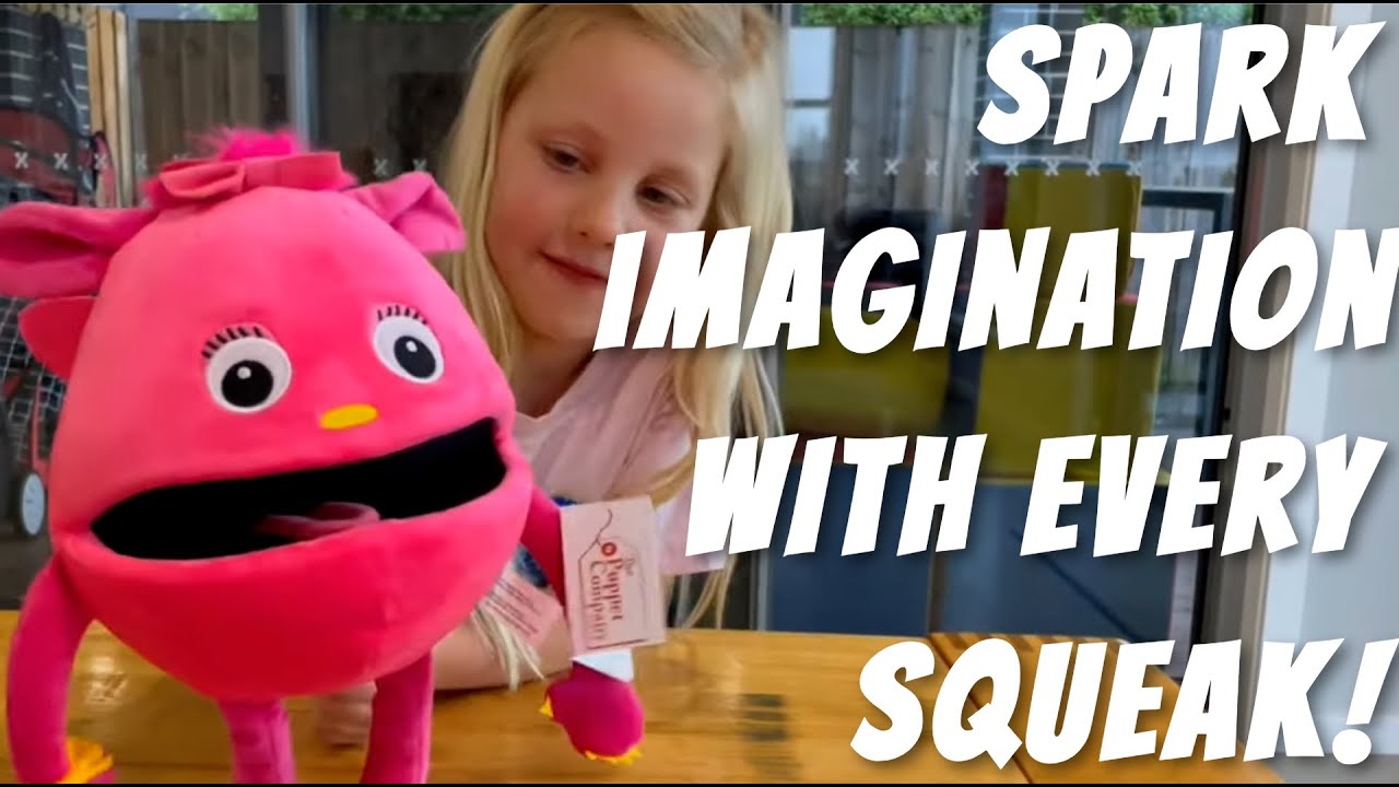 Pink Baby Monster Puppet - YouTube