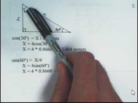 Right Triangle, Trigonometric Functions - YouTube