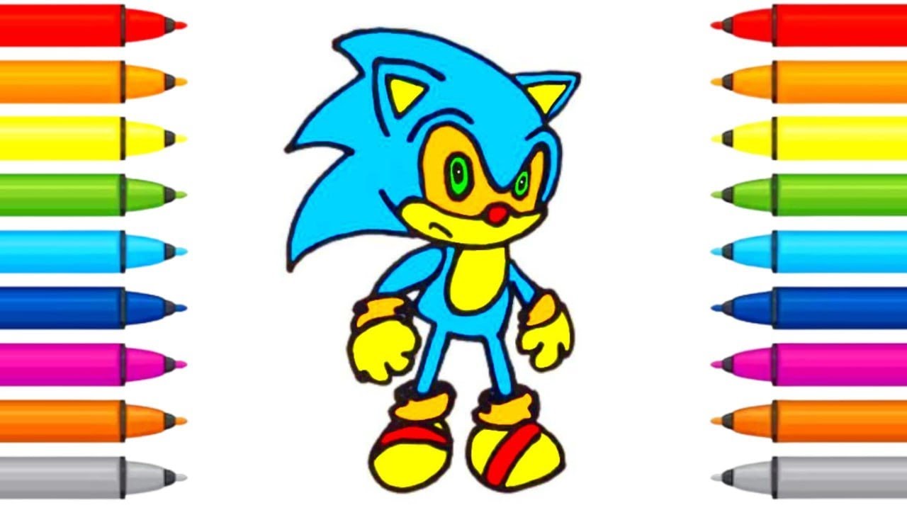 How to Draw Sonic Prime Easy Step by Step - YouTube