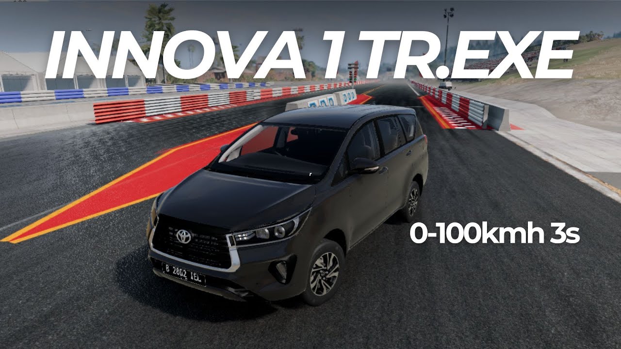 INNOVA 1TR 0-100KMH 3DETIK ?!!! || BEAMNGDRIVE INNOVA REBORN - YouTube