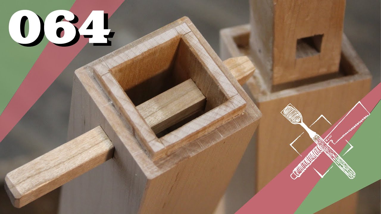 Joint Venture Ep. : 64 Pegged Mortise and Tenon Splice Joint (Chinese ...