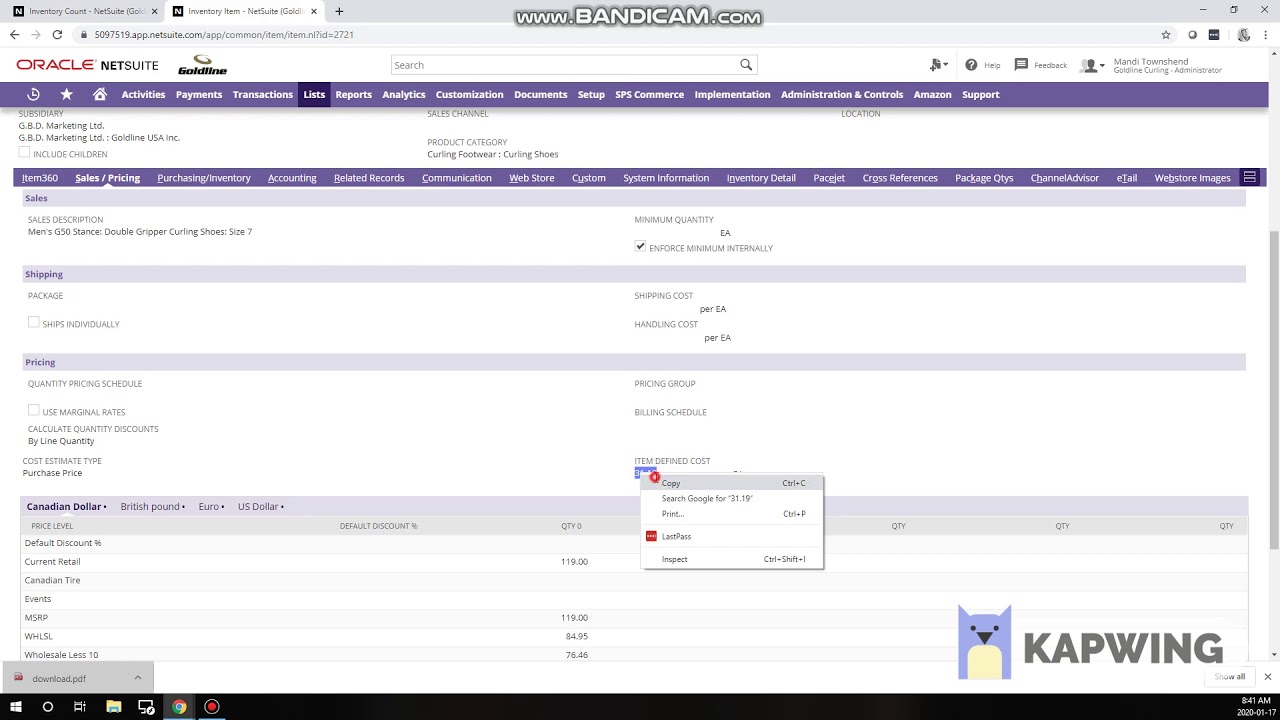 NETSUITE: A full CYCLE COUNT from start to finish - YouTube