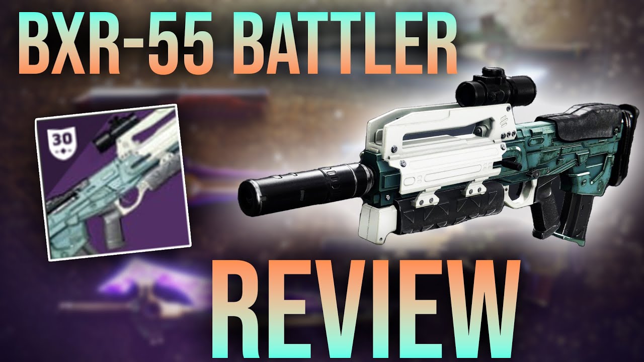 Halo Battle Rifle in Destiny?! (BXR-55 Battler Review) | Destiny 2 30th ...