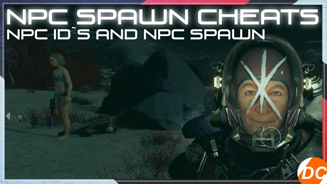 STARFIELD ALL NPC SPAWN CHEATS see it in the description below this video 💯 Starfield NPC ID ...