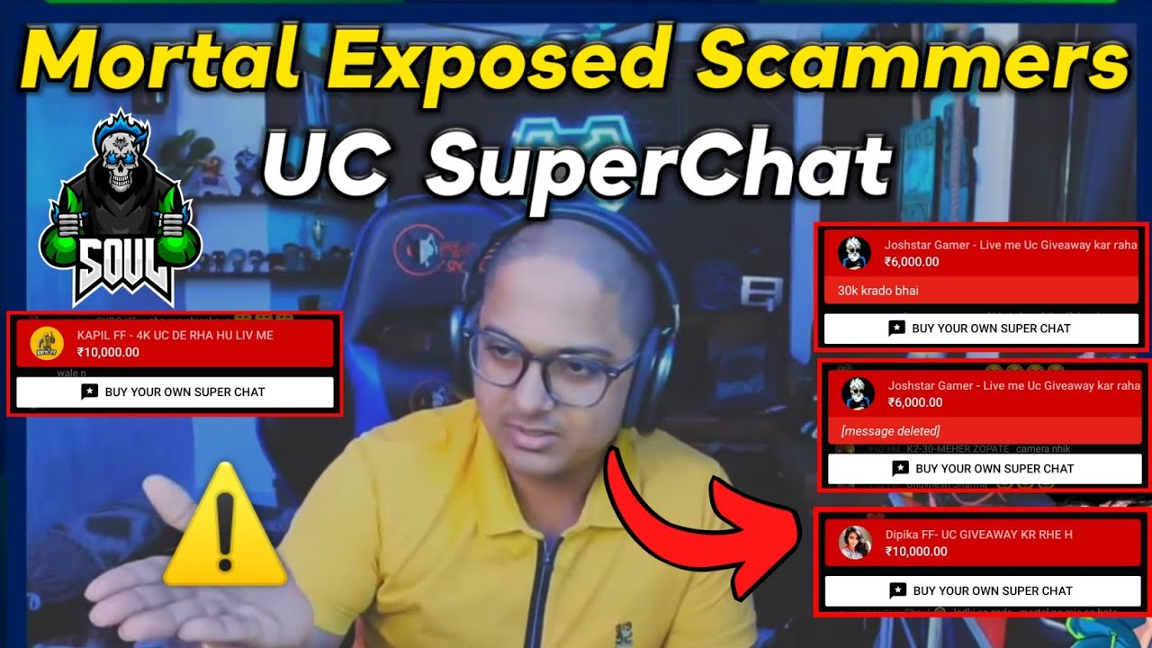MORTAL Exposed SUPERCHAT Scammer 🤔 Superchat Scammer - YouTube