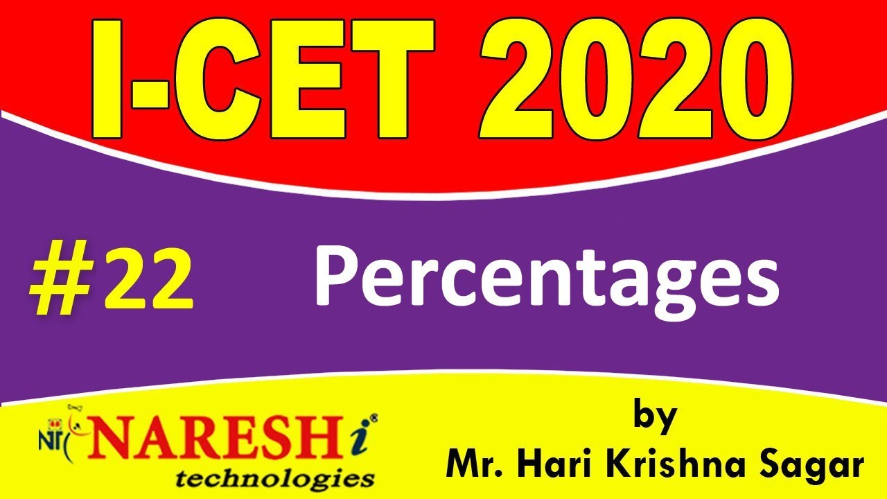 Icet 2020 Exam Syllabus Percentages Basic Numerical Ability Questions icet-2020-exam-syllabus-percentages-basic-numerical-ability-questions