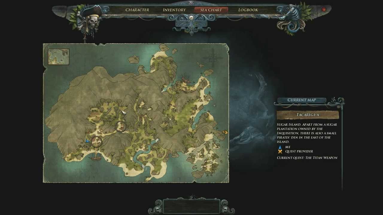 Let's Play Risen 2 - Dark Waters -012- Map of Tacarigua - YouTube