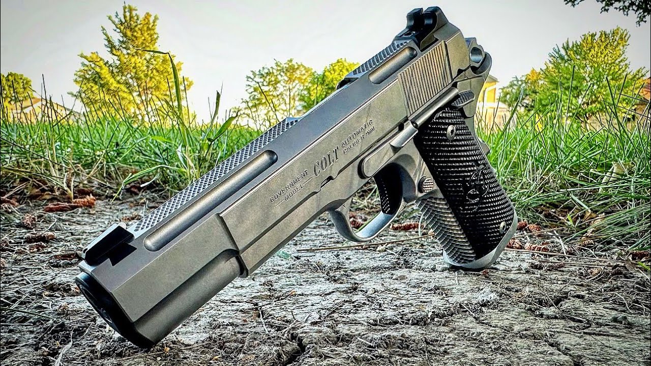 Chuck Rogers Custom 1911 9mm / 38 Super Switch Barrel - YouTube
