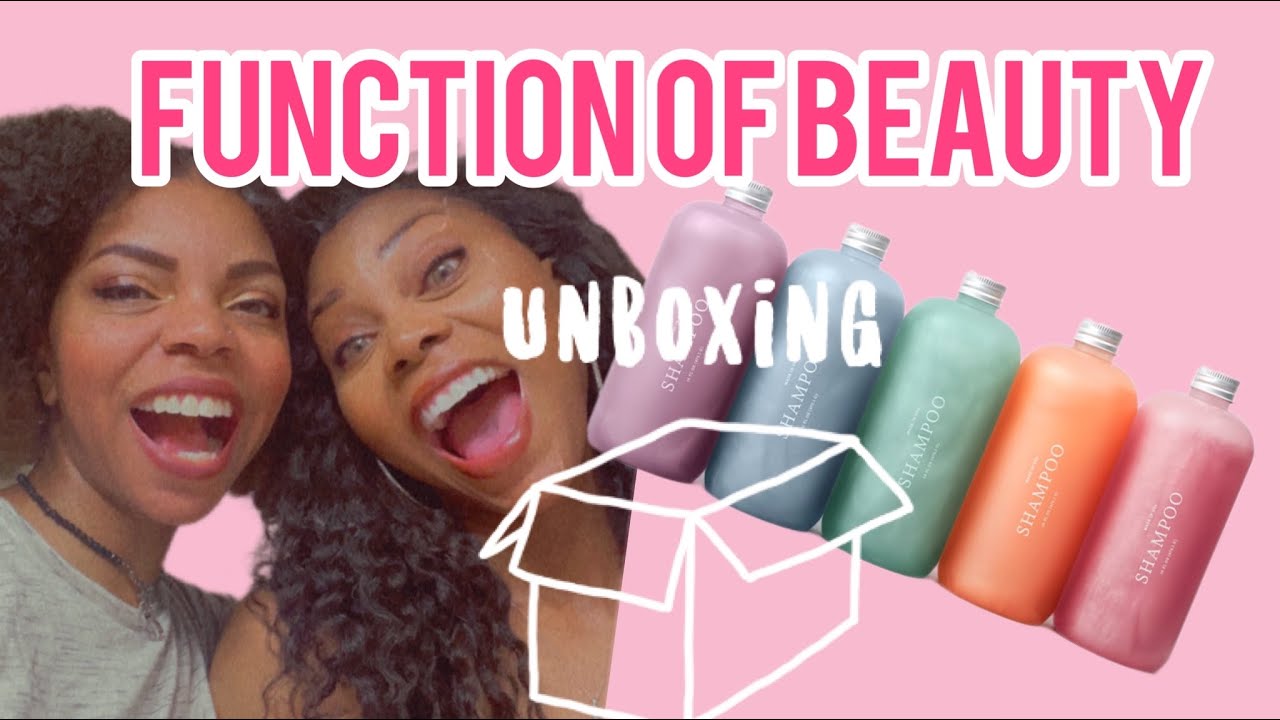 CUSTOM HAIR CARE|Function Of Beauty Unboxing - YouTube