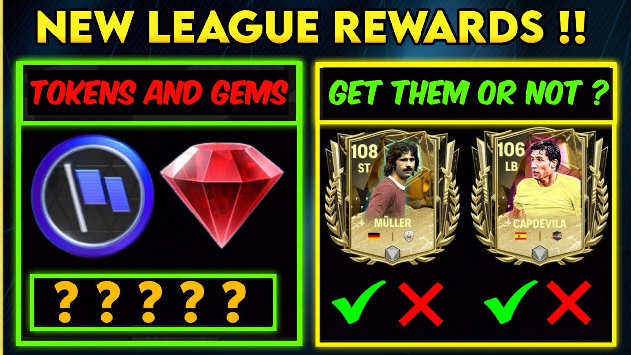 HOW TO GET NEW LEAGUE REWARDS TOKENS GEMS 108 MULLER CAPDEVILA IN EA FC ...