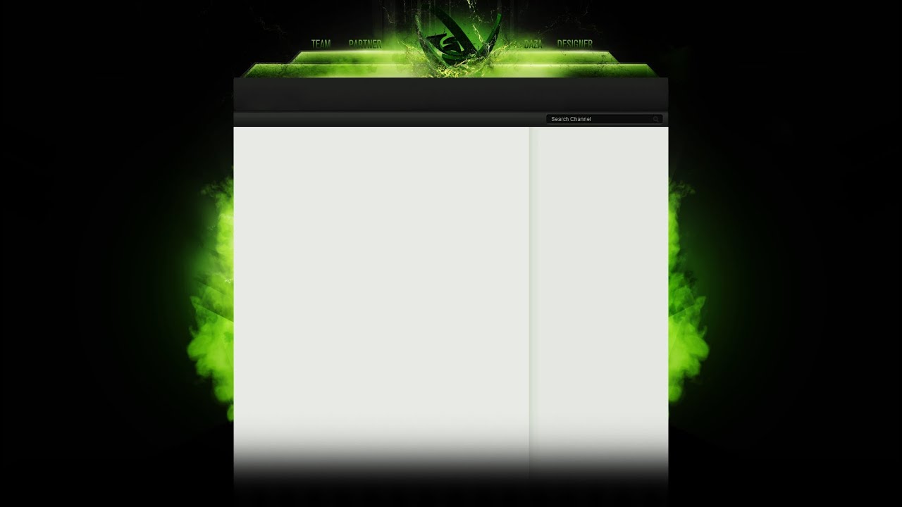 How To Make A Custom Youtube Background *NEW 2012* - YouTube
