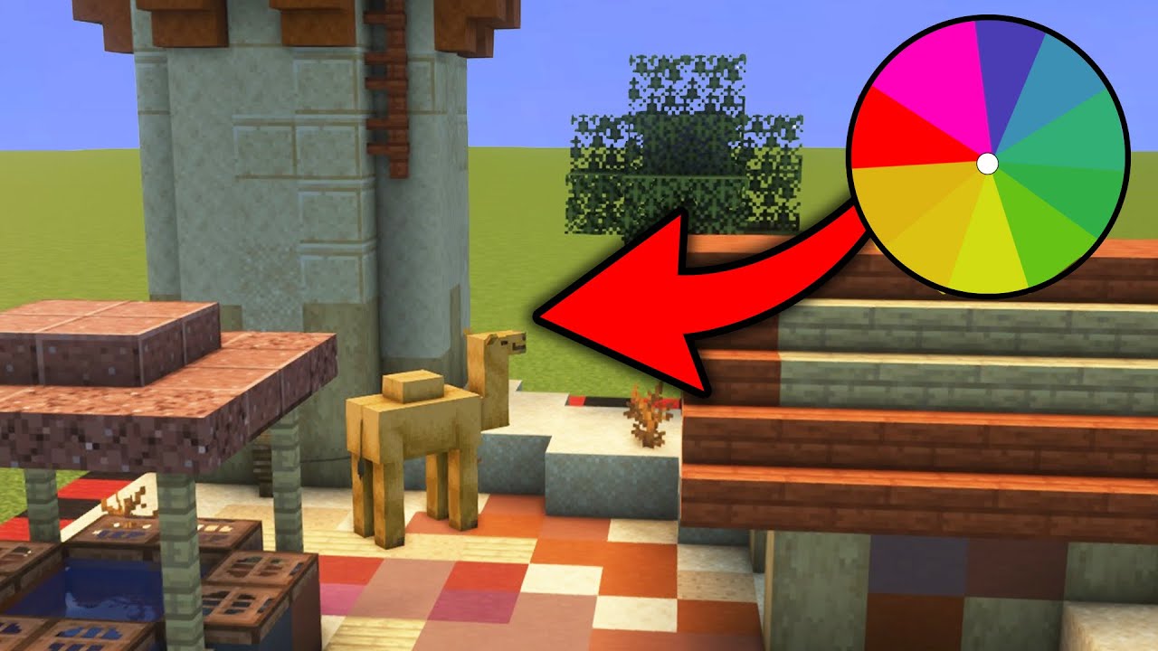 Spinning a WHEEL to Decide what I build in Minecraft - YouTube