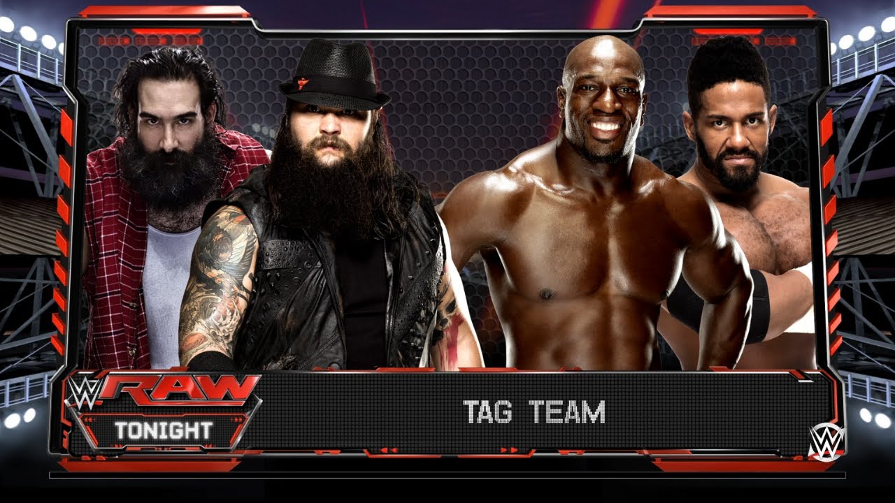WWE Tag Team ChampionShip Raw.The Prime Time Player vs Wyatt Familiy ...