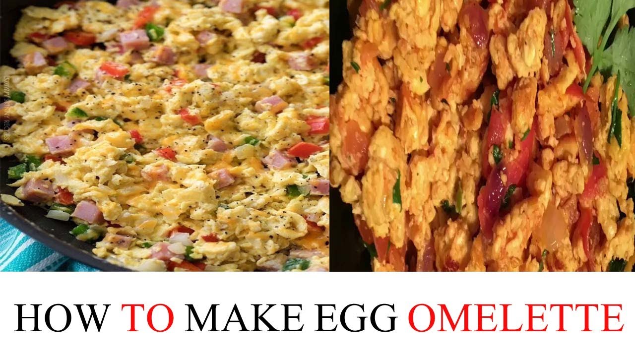 How to Cook a Delicious Egg Omelet home | Breakfast or Snack Recipe ...