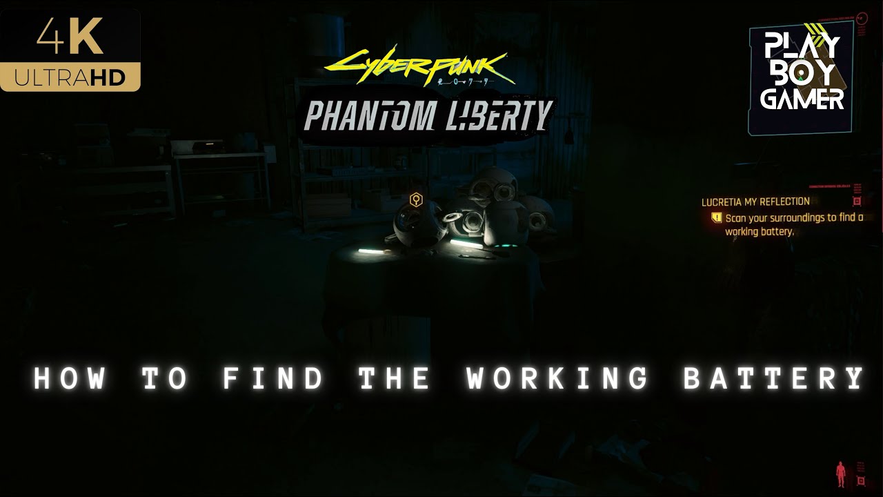 Scan Your Surrounding For a Working Battery | Cyberpunk 2077 Phantom ...