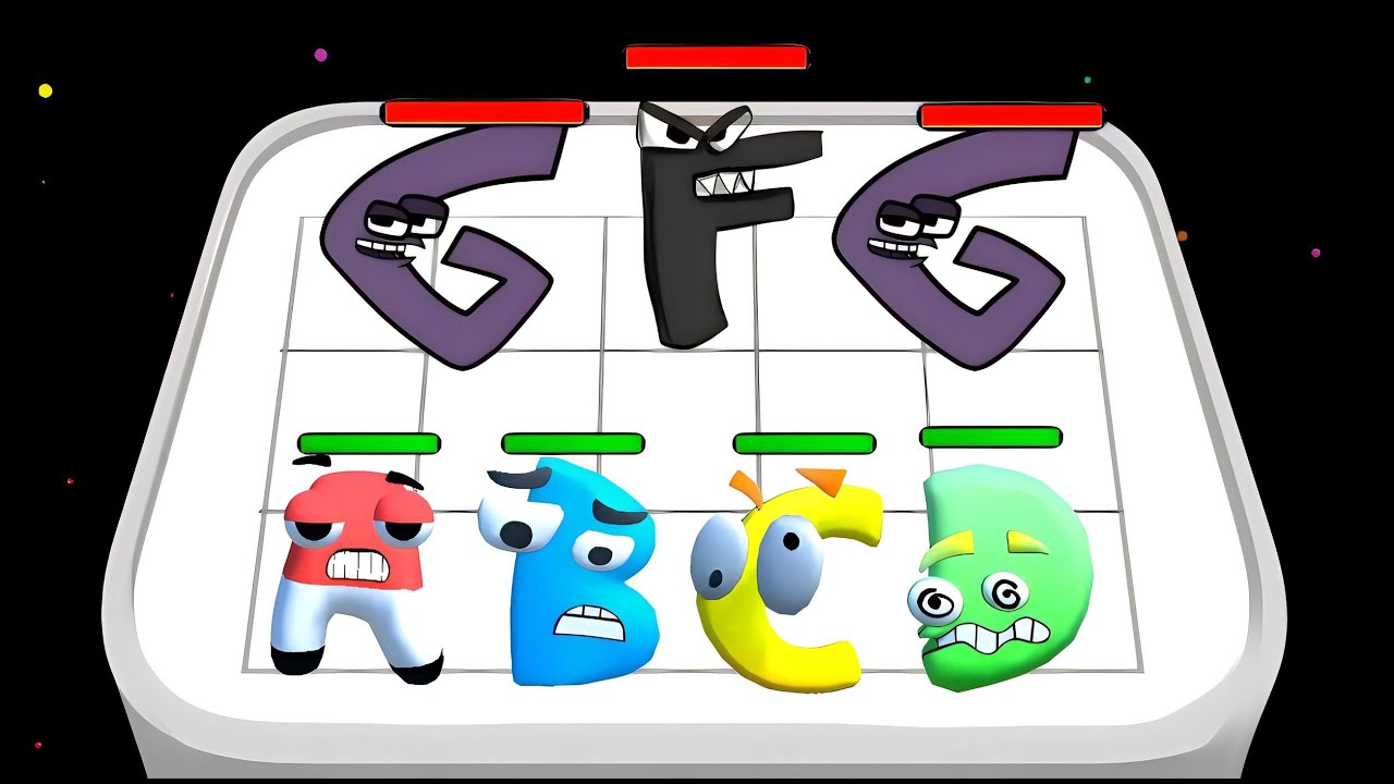 Alphabet lore Run ABC Letter Go - Merge Simulator Battles ( Part - 01 ...
