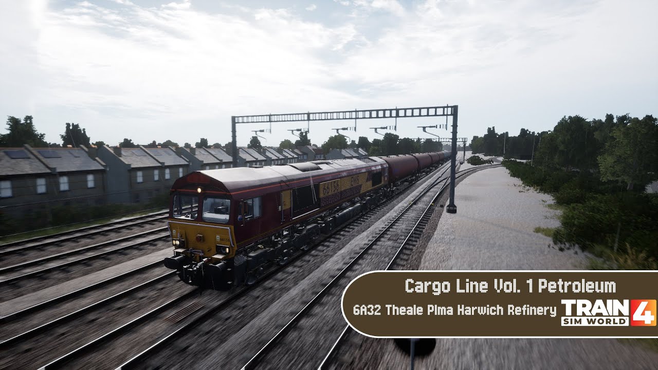 Train Sim World 4 - Cargo Line Vol 1 Petroleum - 6A32 Theale Plma ...