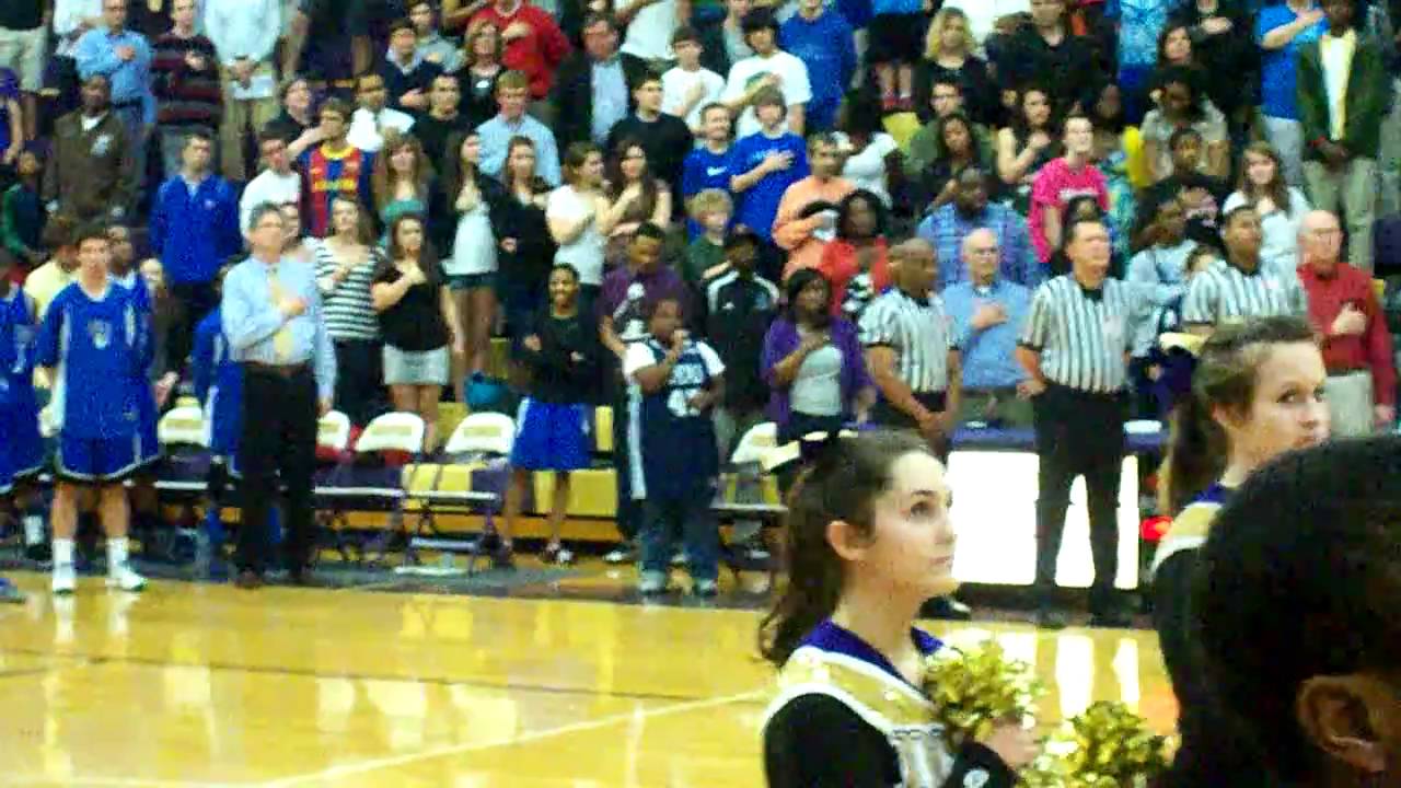 Yolanda Lawrence: National Anthem @ Norfolk Christian - YouTube