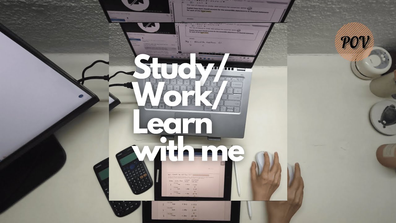 [17/04/25] POV Study/Work/Learn with me - YouTube