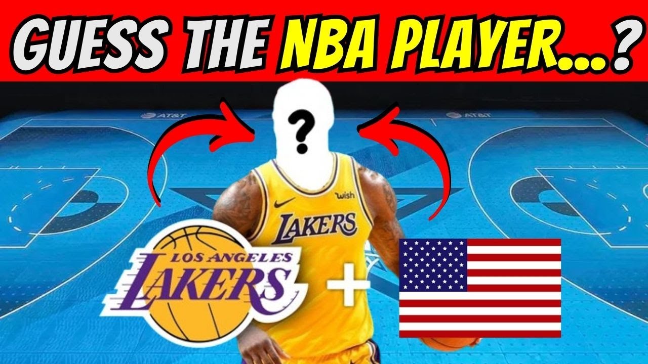 GUESS THE NBA PLAYERS BY TEAM +NATIONALITY🏀NBA QUIZ CHALLENGE🏀 - YouTube