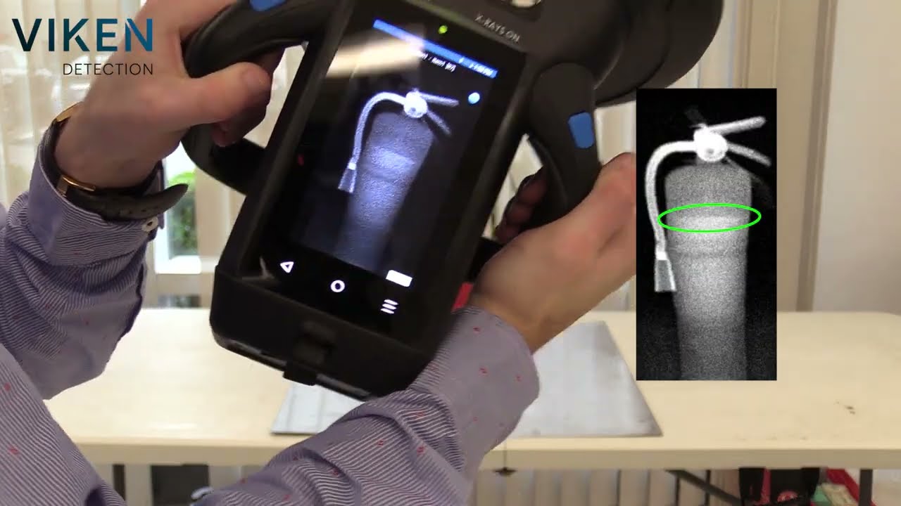 Viken HBI, hordozható kézi röntgenberendezés - YouTube