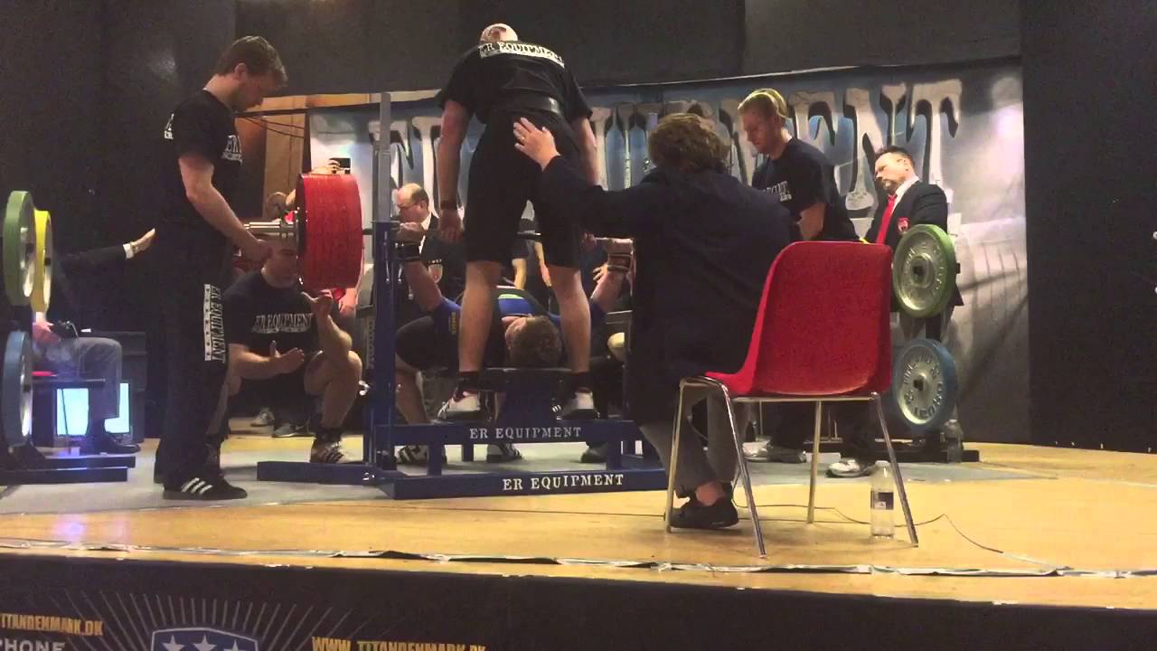 Per Marius Hole 332,5kg @ ER-Equipment Cup Bench Press 2016 - YouTube