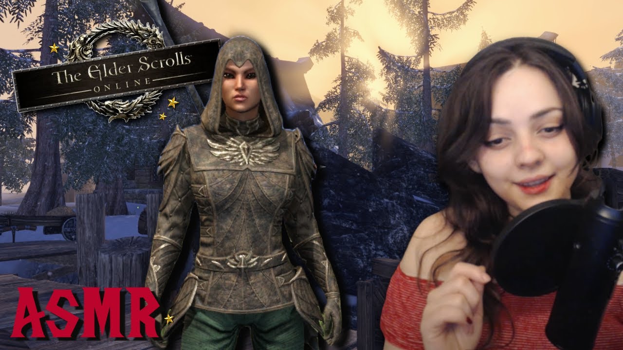 ASMR cozy morning gameplay in Elder Scrolls Online *evil squirrels 🐿️ ...