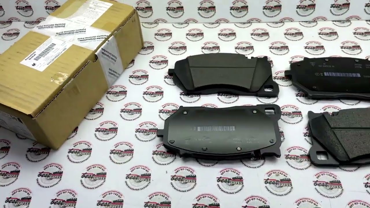 9Y0698151AQ, 9Y0 698 151 AQ Колодки тормозные передние Porsche Cayenne ...