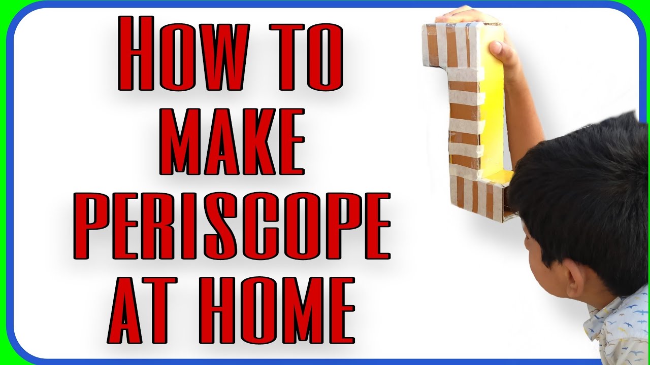 ||How to make periscope at home||DIY|| - YouTube
