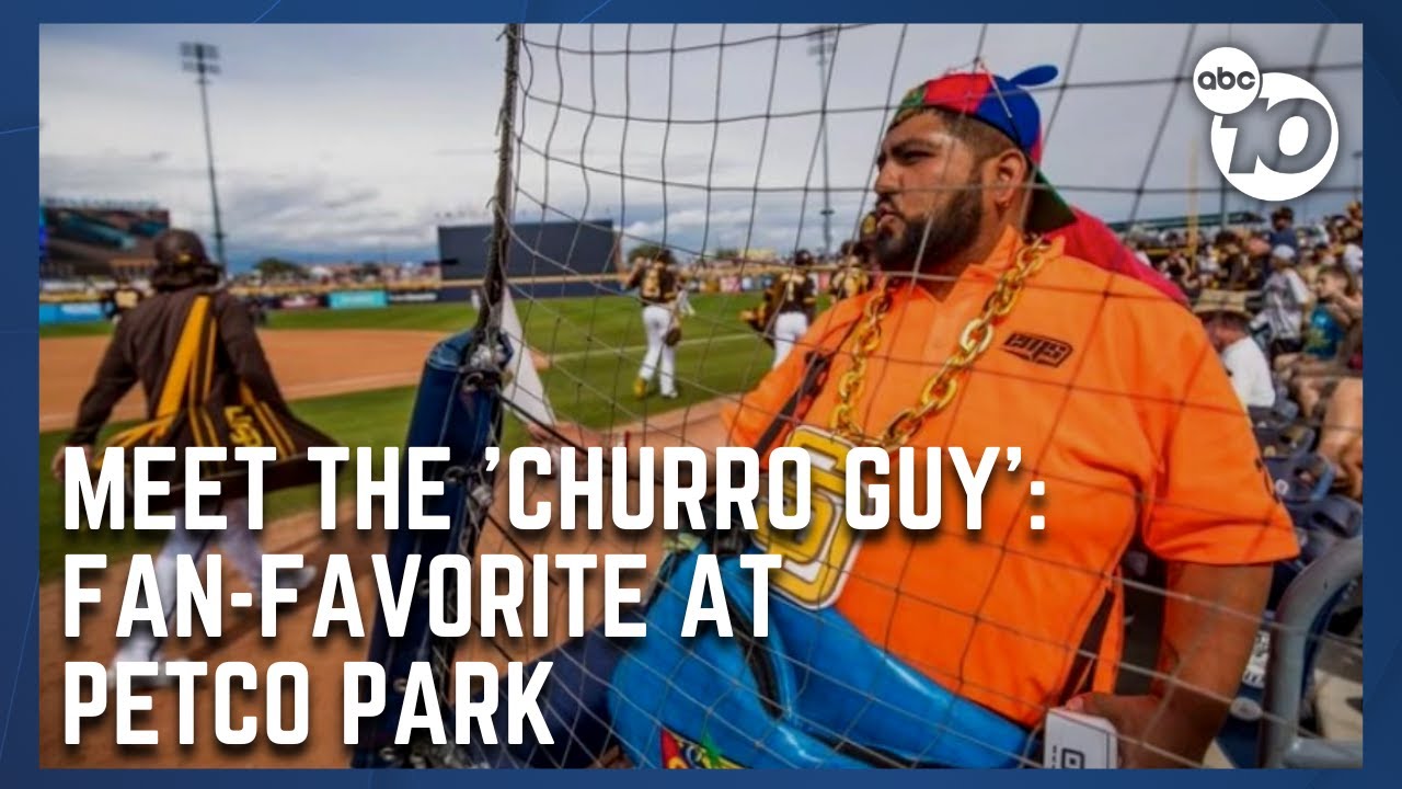 Meet the 'Churro Guy': Die-hard Padres fan adored by many at Petco Park ...