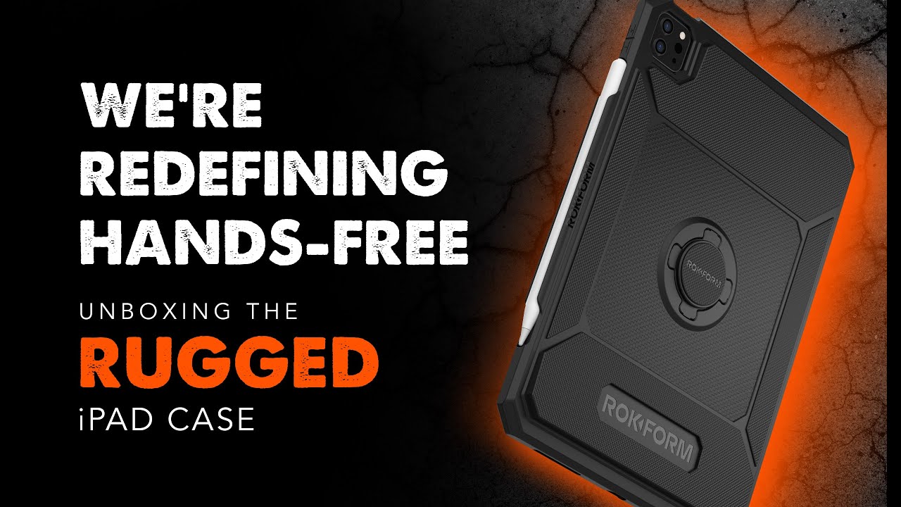 ROKFORM Rugged iPad Case - Built like a ROK! - YouTube