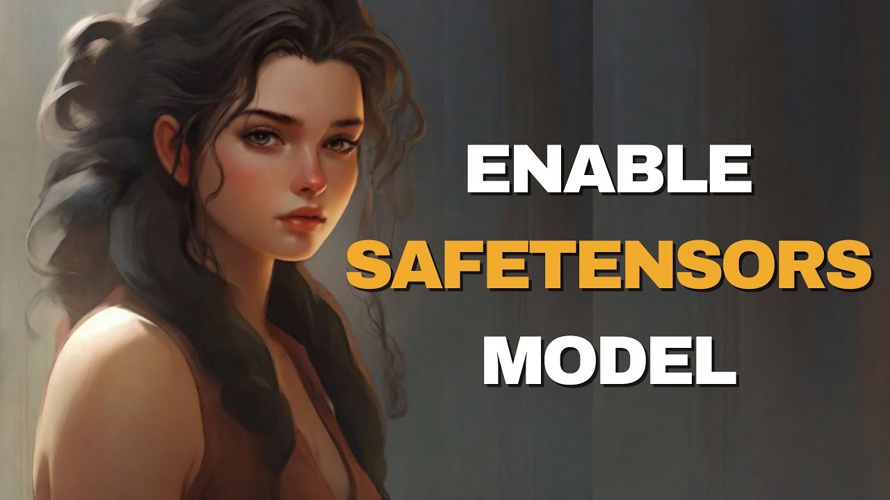 How To Enable Stable Diffusion Safetensors Model In Google Colab - YouTube