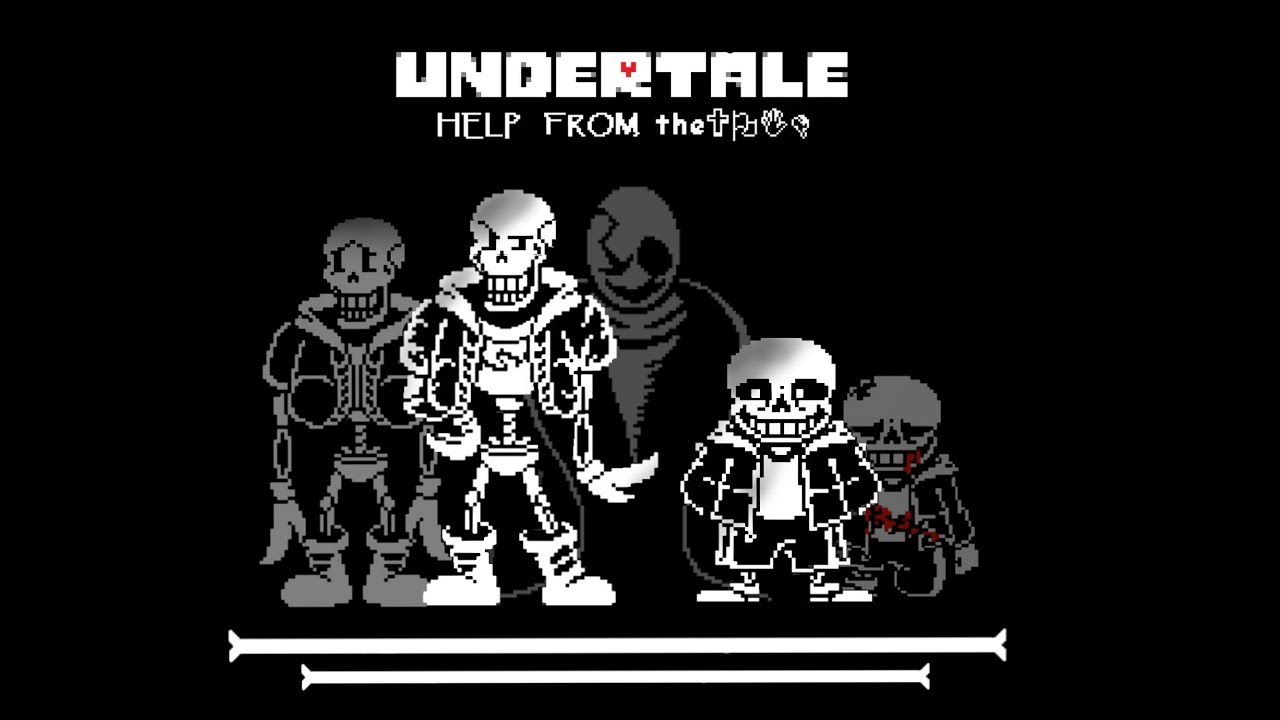 Undertale Help From the Void All Phases & Endings - YouTube