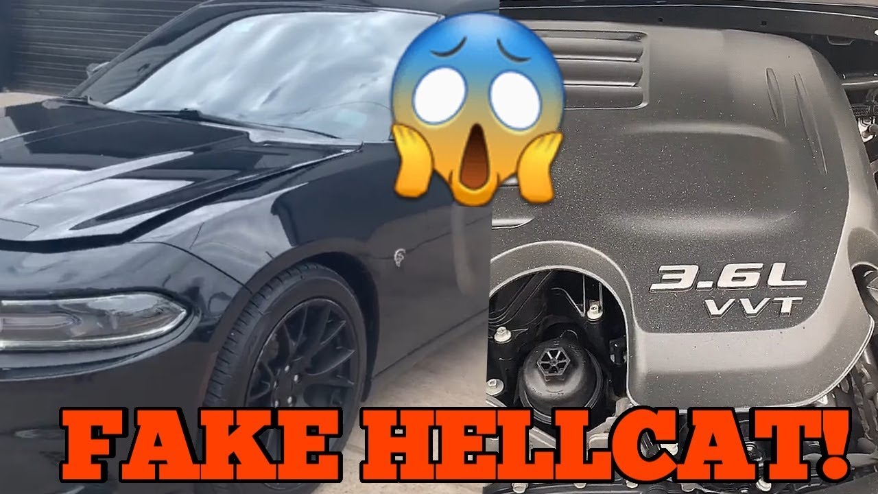 Unbelievable! Guy Caught Trying To Trade In A Fake Dodge Charger ...