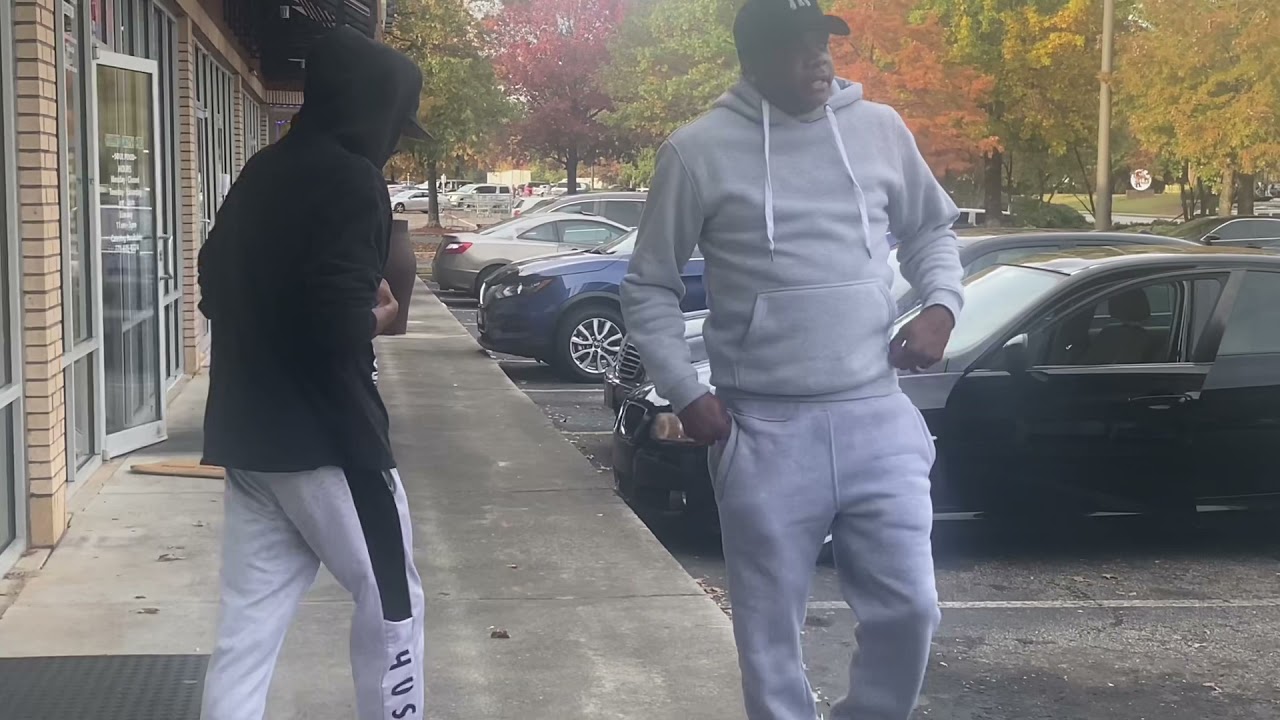 TRAY CHALLENGED A PROFESSIONAL DANCER🤣😂 - YouTube