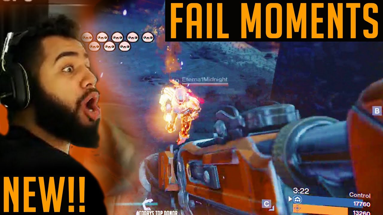 Destiny Fail & Funny Moments | The Triples , Exotic Mida Multi Tool ...
