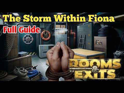 Rooms and Exits Level 8 The Storm Within Fiona Chapter 6 Dark Waters walkthrough