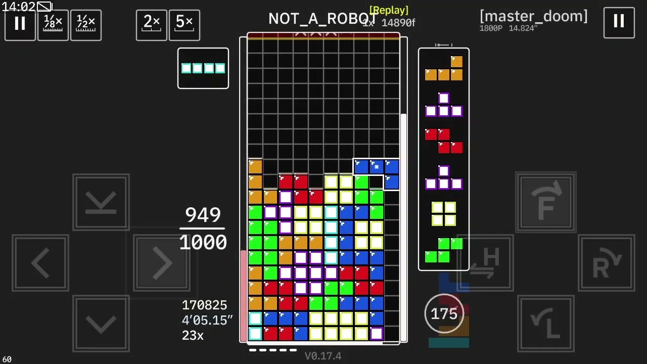 Techmino - Master Doom Prototype Showcase - YouTube