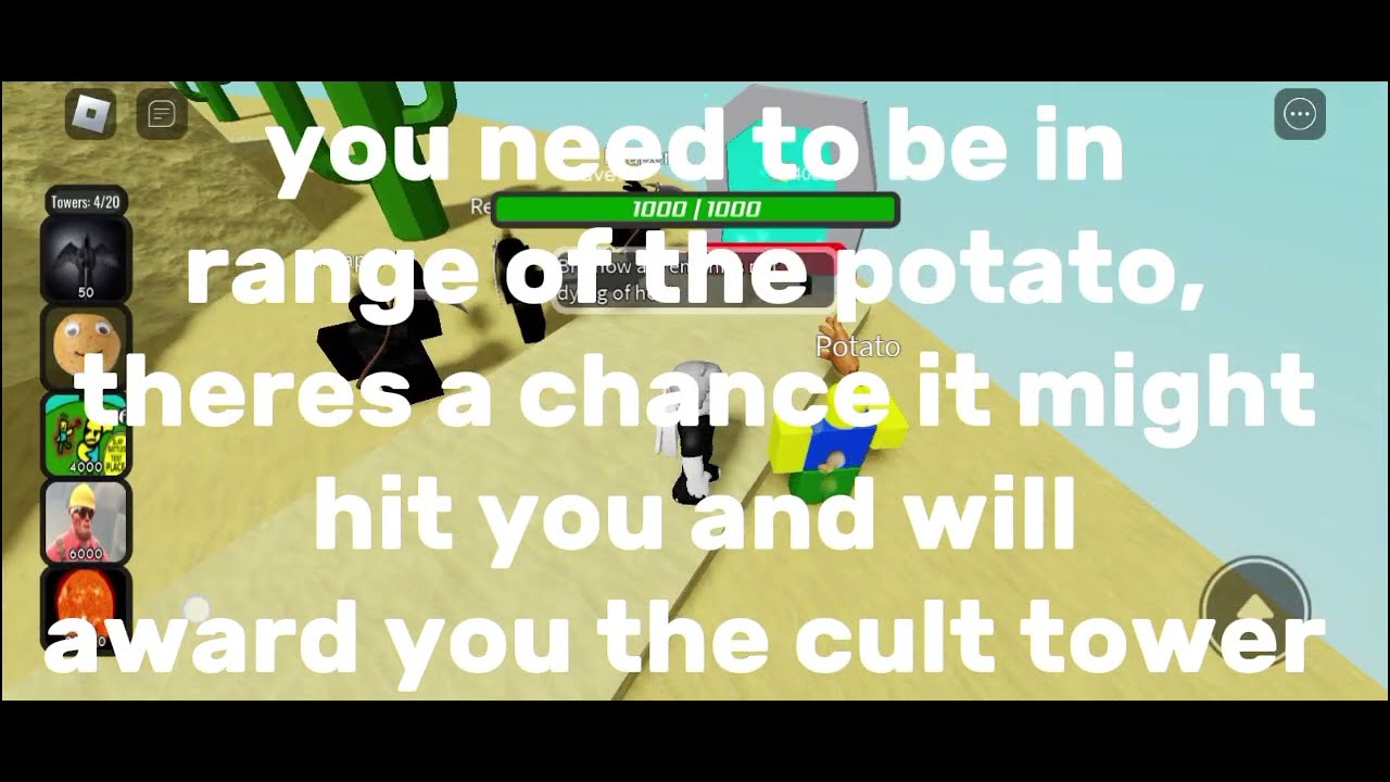 How to get the CULT TOWER in sbtd v3! - YouTube