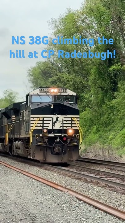 NS 38G climbing the grade in Grapeville PA! - YouTube