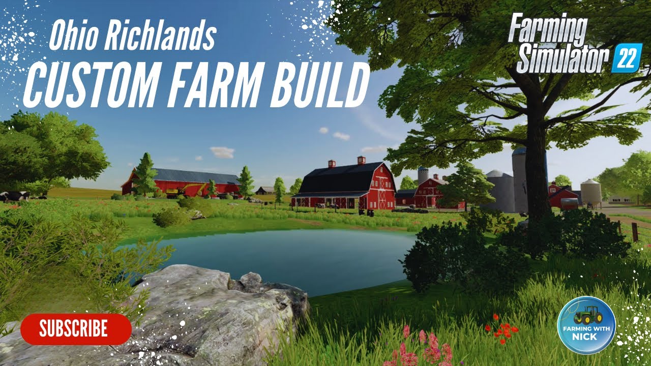 Building a Custom Farm from Scratch with Cows on Ohio Richlands - YouTube