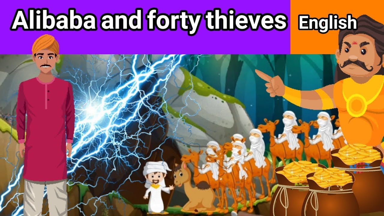 Saba's Stories: Ali Baba and the Forty Thieves of Baghdad, English ...
