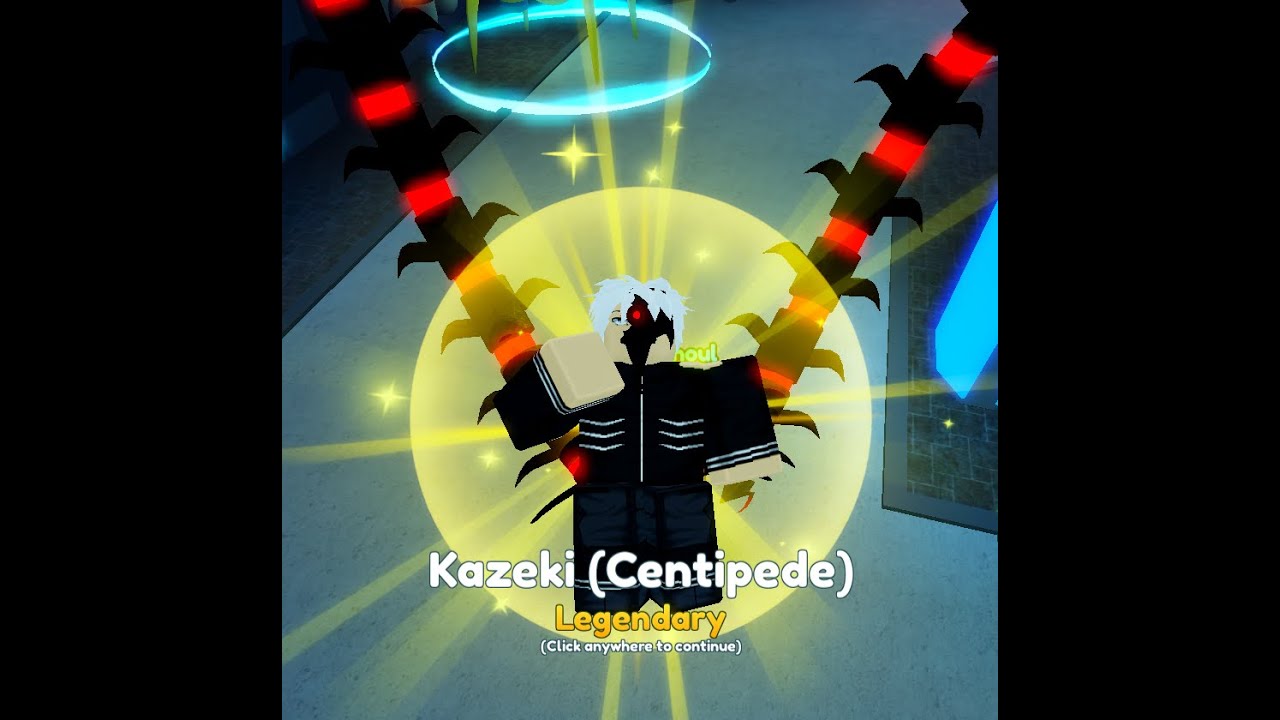 Legendary Kaneki Centipede Showcase in Anime Adventures - YouTube