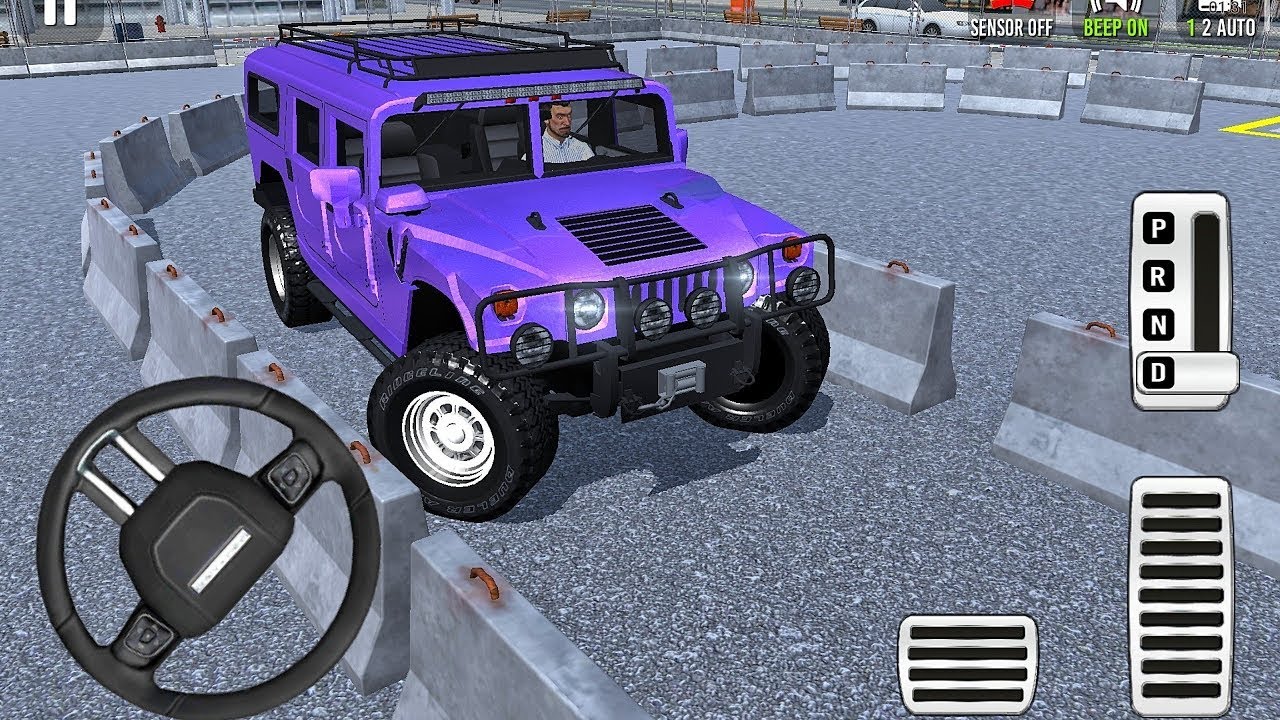 New Parking-School 2025 - Hummer🔥 Multi-Level SUV Parking License ...